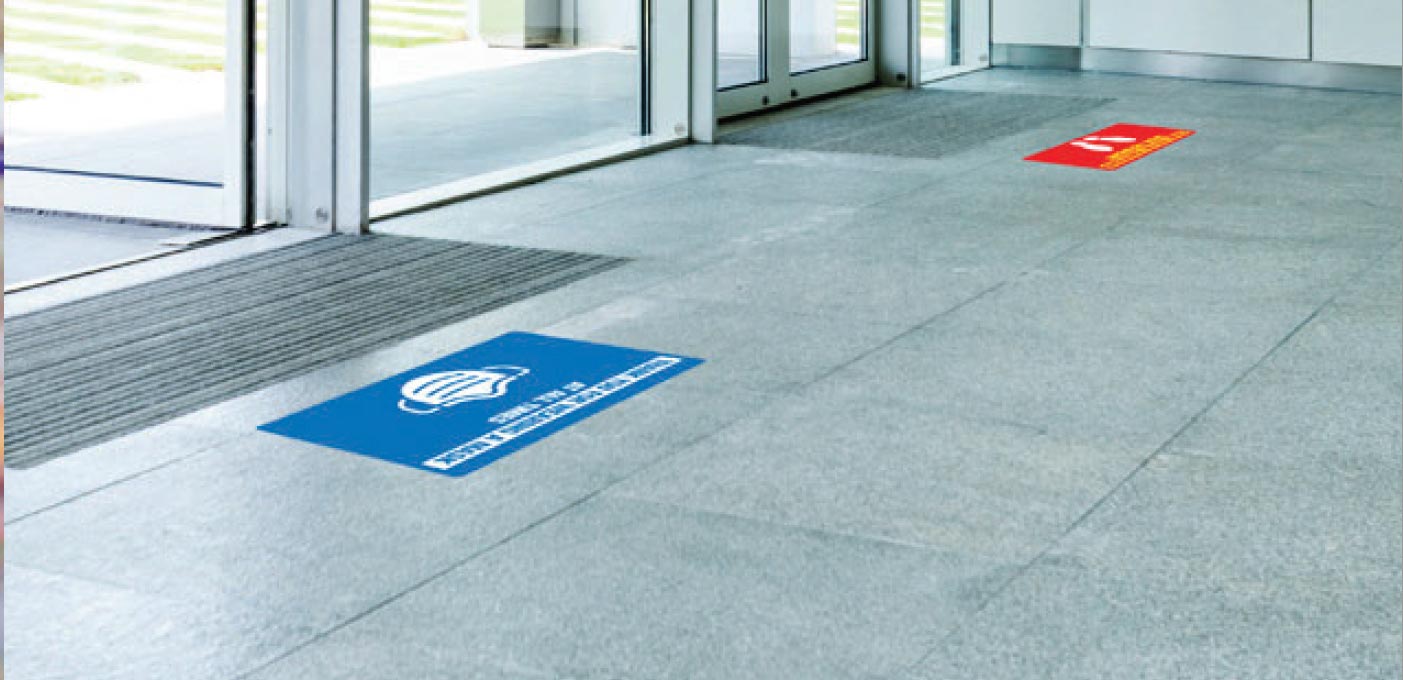 Space Markers Plus 8" Decals | Proform | Premium Matting & Commercial ...